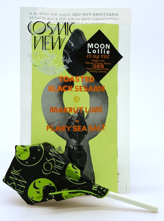 Cosmic View Moon Lollie Cannabis Infused Hard Candy Review | More Than Buds